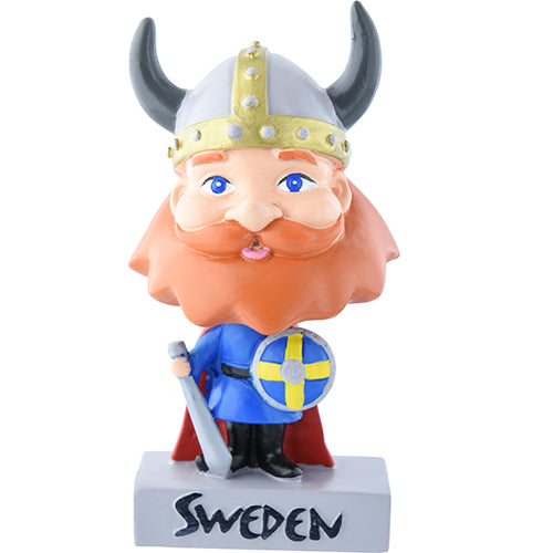 Viking Sweden (BOBBLEHEAD) 12CM – Swedish Gifts